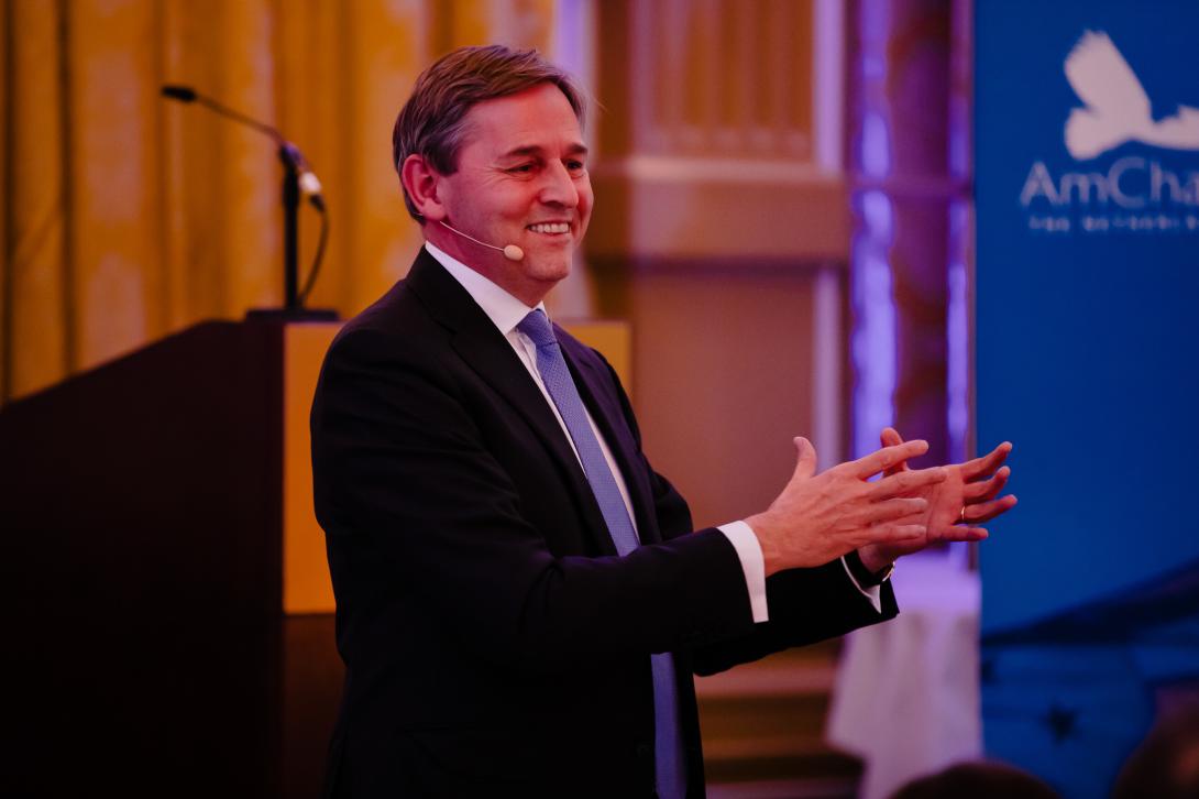 AmCham Going for Gold Dinner 2022 with Huibert Vigeveno, Downstream ...